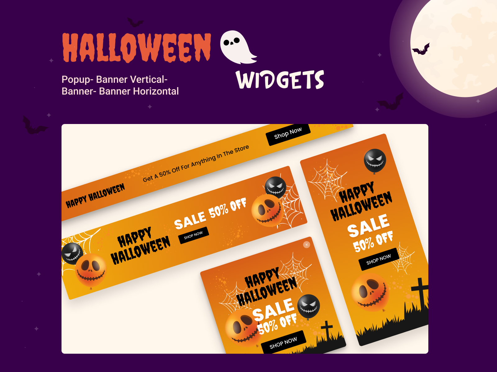 Fouita Spooky Widgets by Fouita on Dribbble