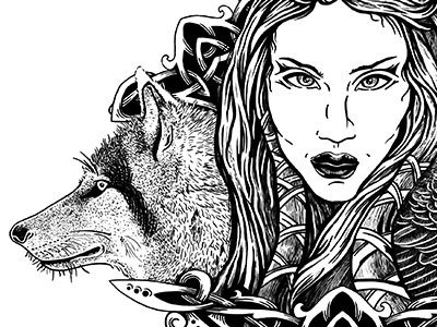Morrigan by Alina Jilina-Smirnova on Dribbble