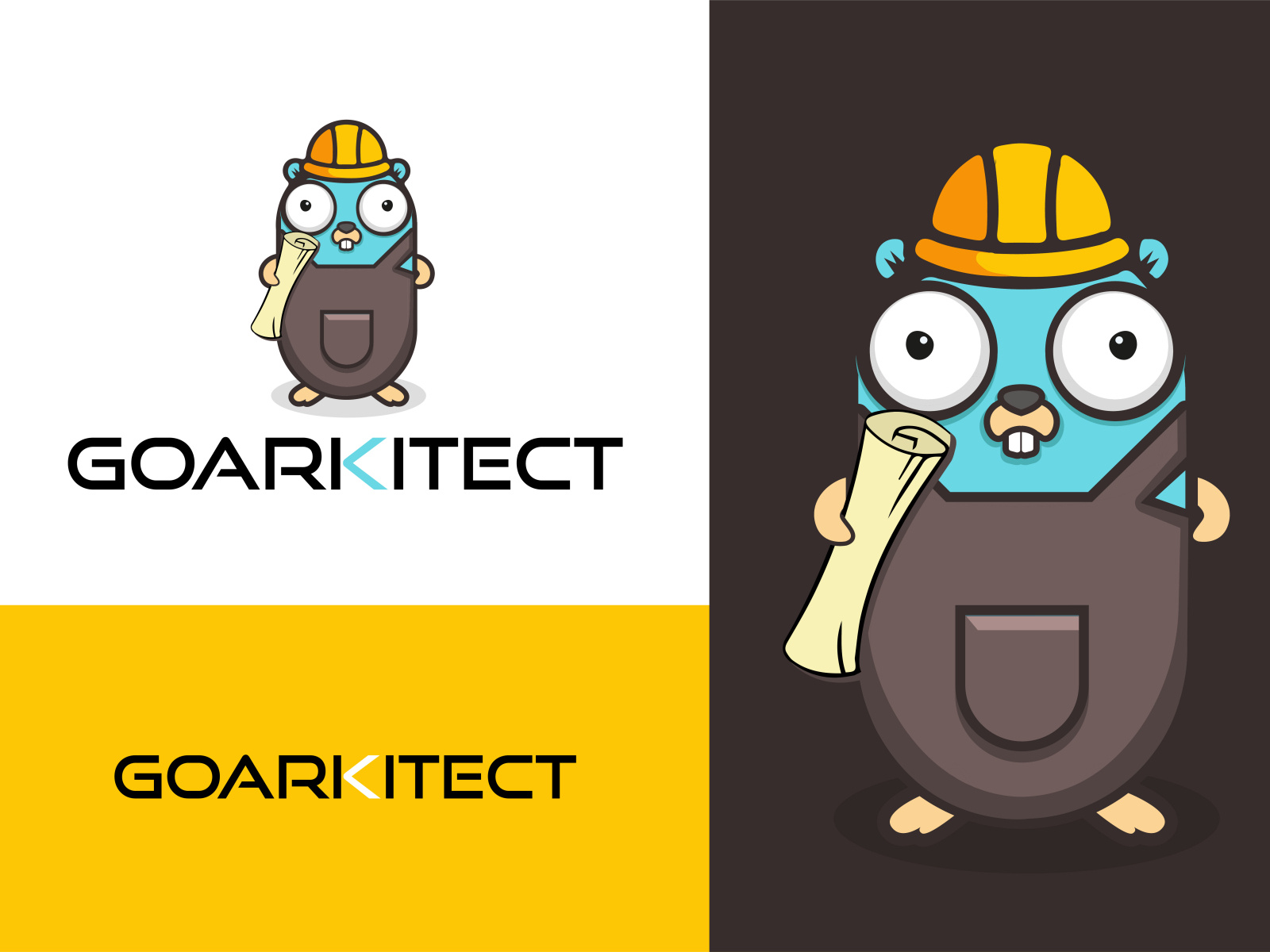 Goarkitect Logo by Kashaf Mansoor on Dribbble