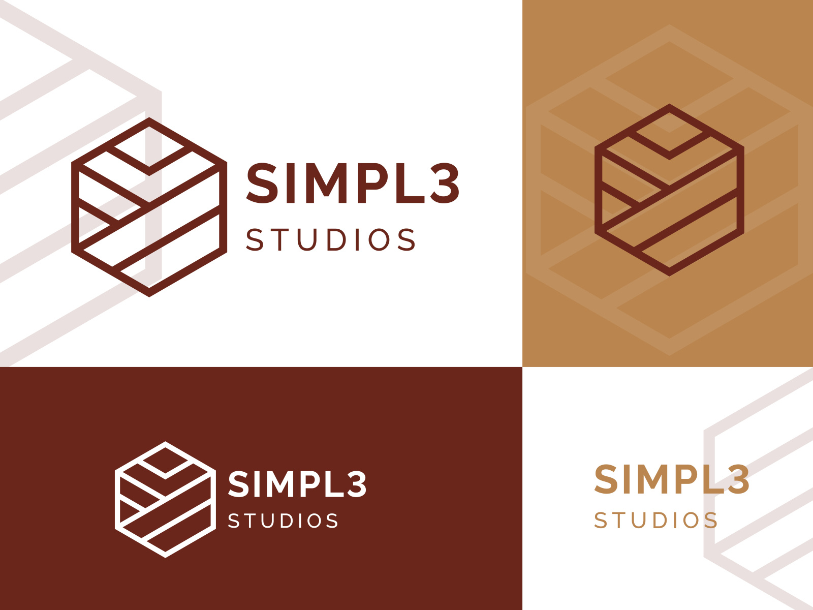 Simple Studios Logo by Kashaf Mansoor on Dribbble