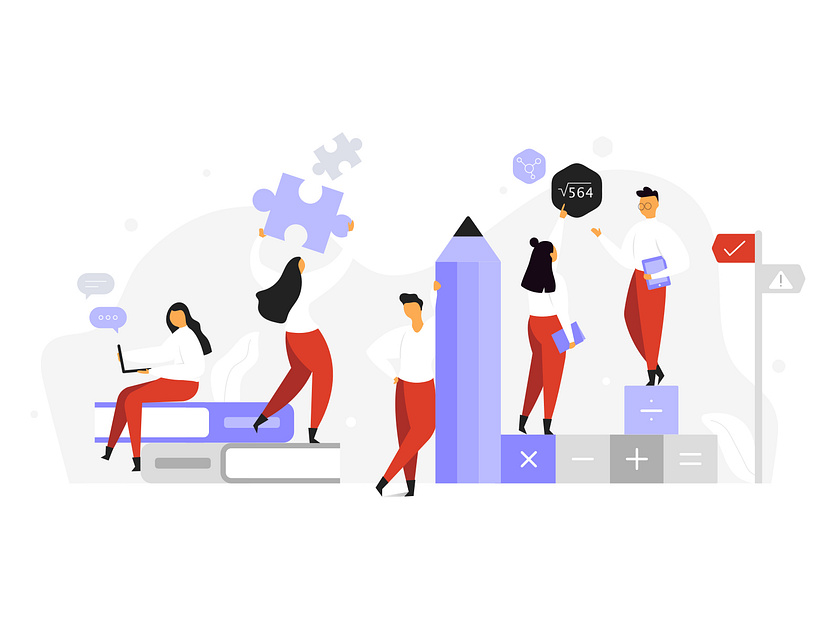 Studysid Illustration - 1 by Pooja Jadav on Dribbble