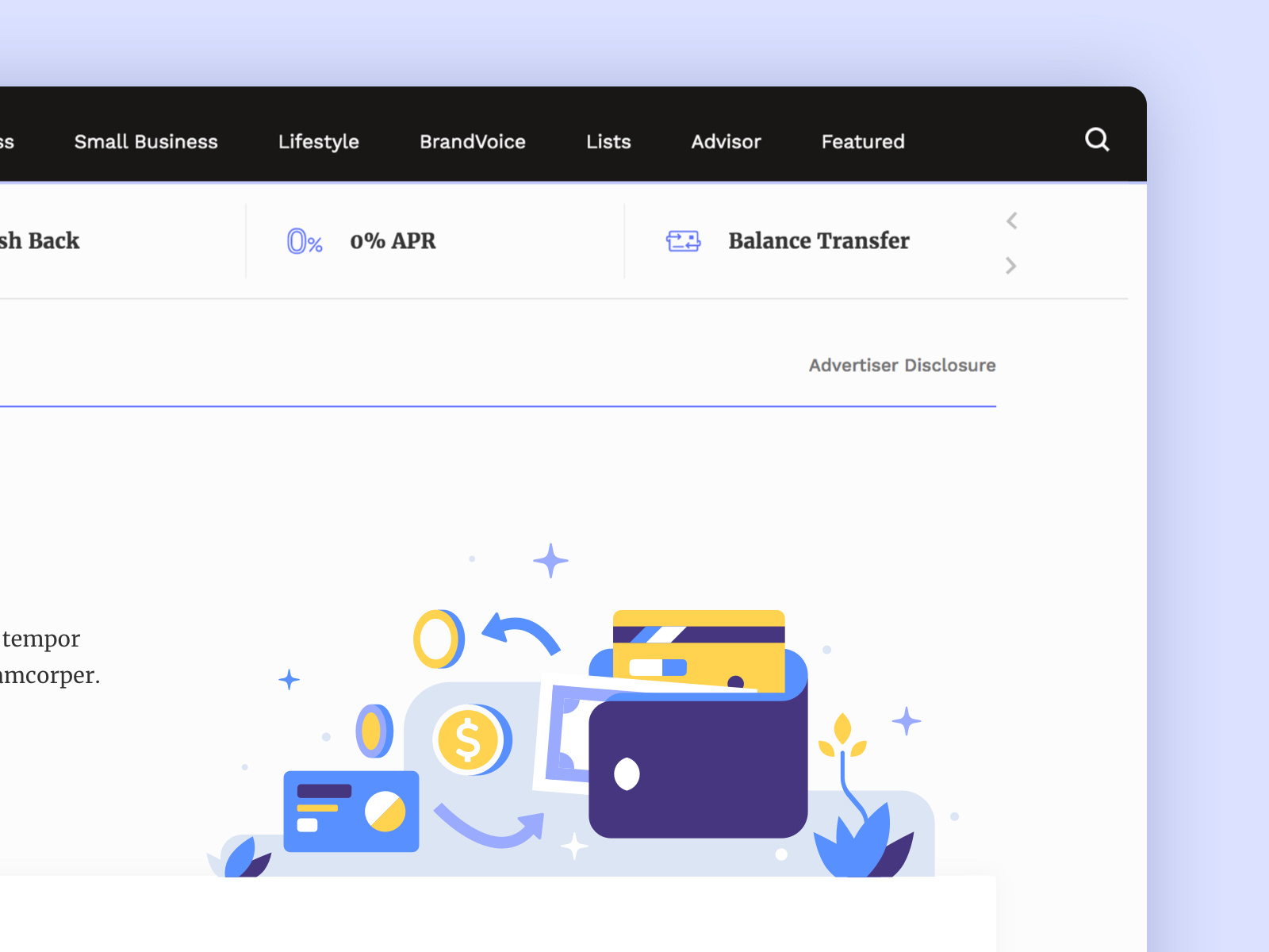 Finance Illustration - Balance Transfer by Pooja Jadav on Dribbble