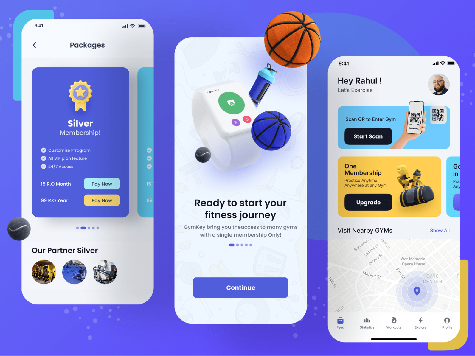 Packages Mobile Screen Ui by Ahtsham Jabbar on Dribbble