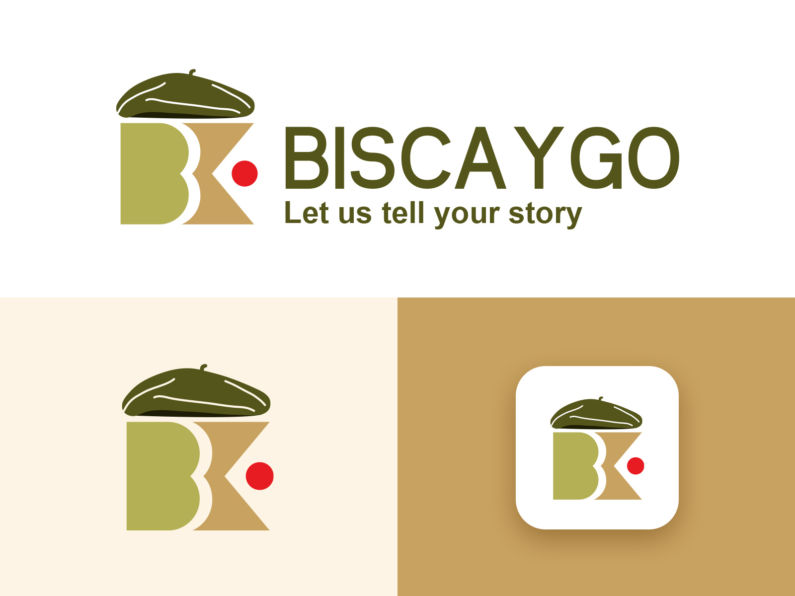Biscaygo logo design by Amit Bhattacharjee on Dribbble