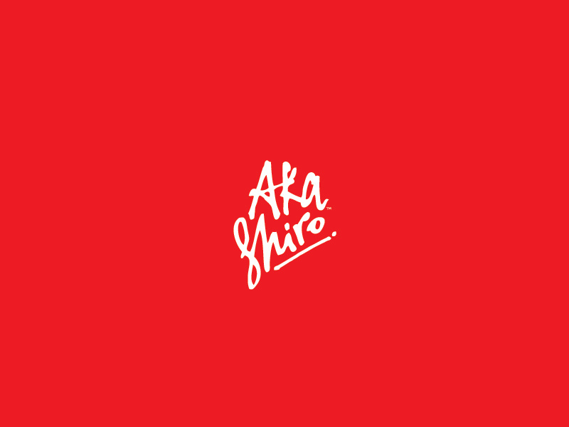 Aka Shiro - Red by Maskon Brands on Dribbble