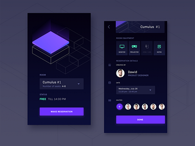 Room_booking by Dawid Sobecki for 10Clouds on Dribbble
