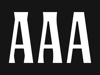 AAA by Mattia Biffi on Dribbble