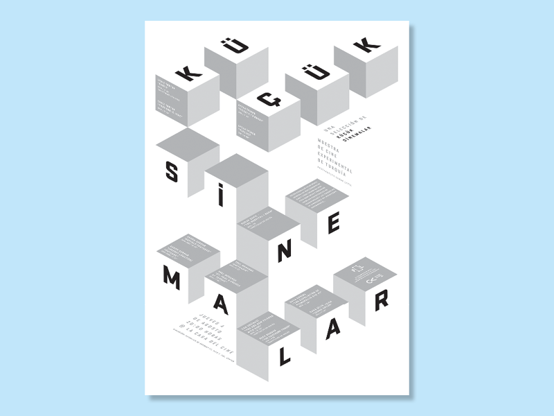 Small Cinemas — Film Screening Poster by Sarp Sozdinler on Dribbble