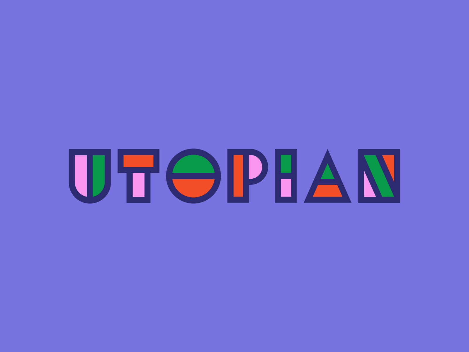 Utopian - Animated Typeface by Animography on Dribbble