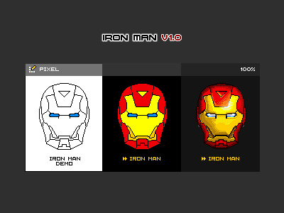 Iron Man by Nova Tech on Dribbble