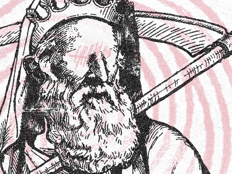 Father Time by Barrett Colvin on Dribbble