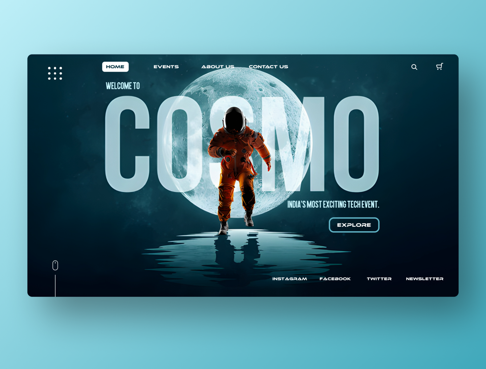 COSMO - An Incredible Tech Event. by Ayaskant Puhan on Dribbble