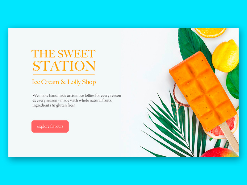 Landing Page by Frida Cuaxospa on Dribbble