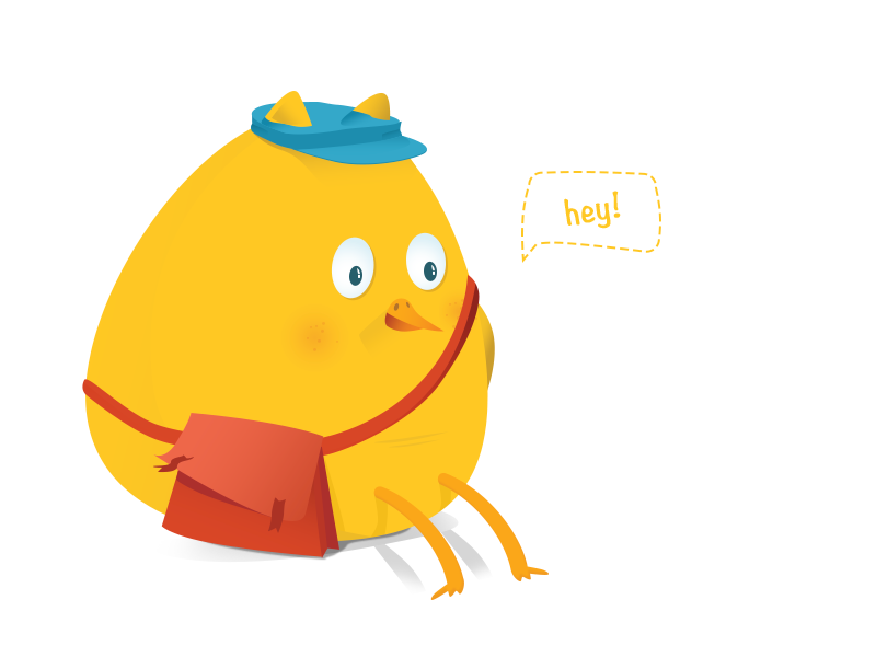 Hey! Bird! by Burak Can on Dribbble