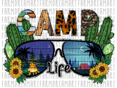 Camp Life PNG File, Camp PNG, Camping Design PNG by Farm Dream Art on ...