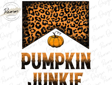 Pumpkin Junkie PNG, Western Png, Leopard Print by Remm Design on Dribbble