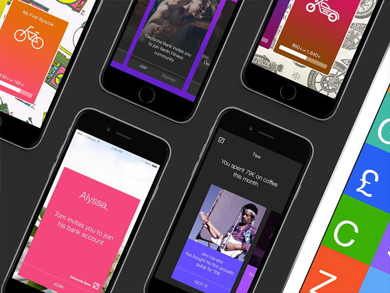 Bank App by Norde on Dribbble