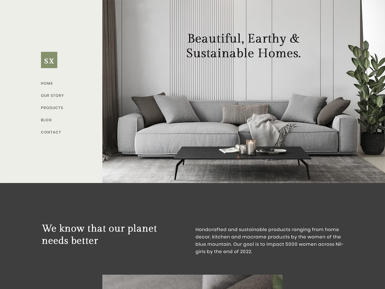 Interior Design Website Layout by SiteX on Dribbble