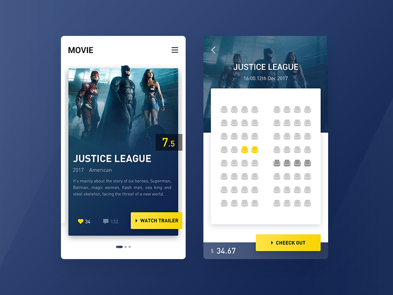 Film options by LDH on Dribbble