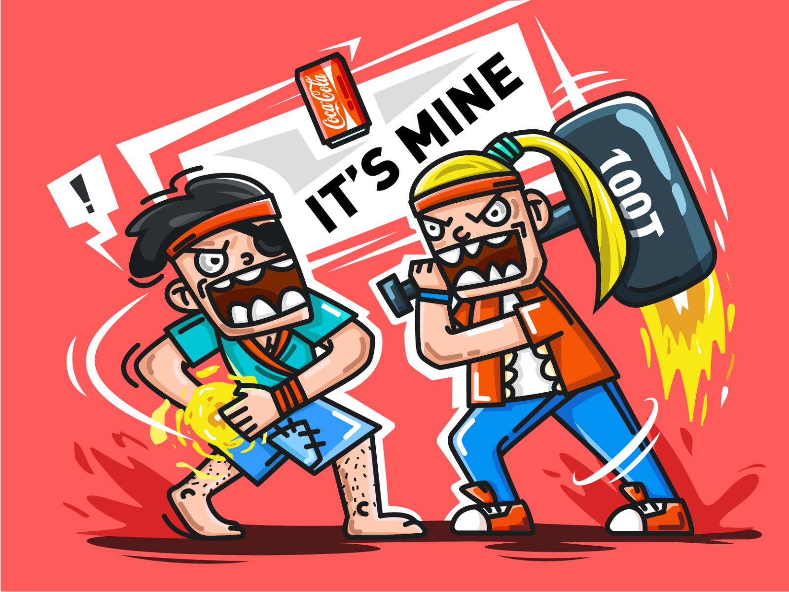 Fight by LDH on Dribbble