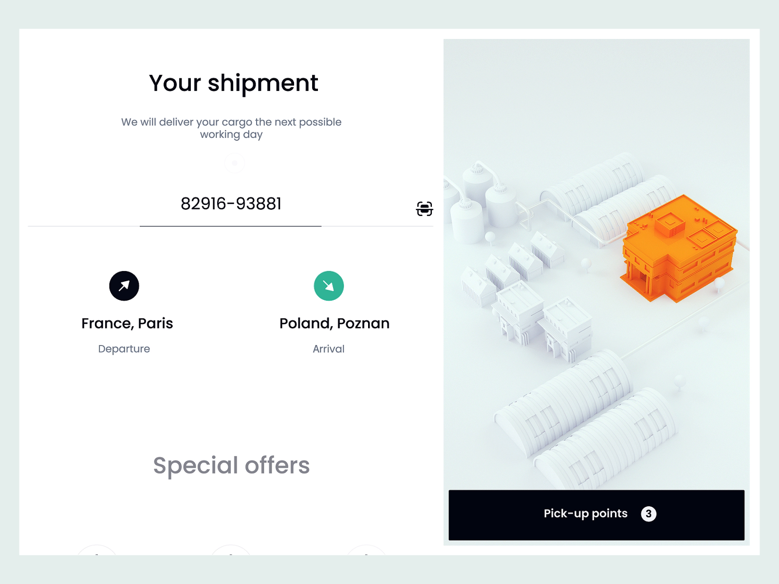 Delivery - UX/UI Design by Andrey Rybin for Orizon: UI/UX Design Agency ...