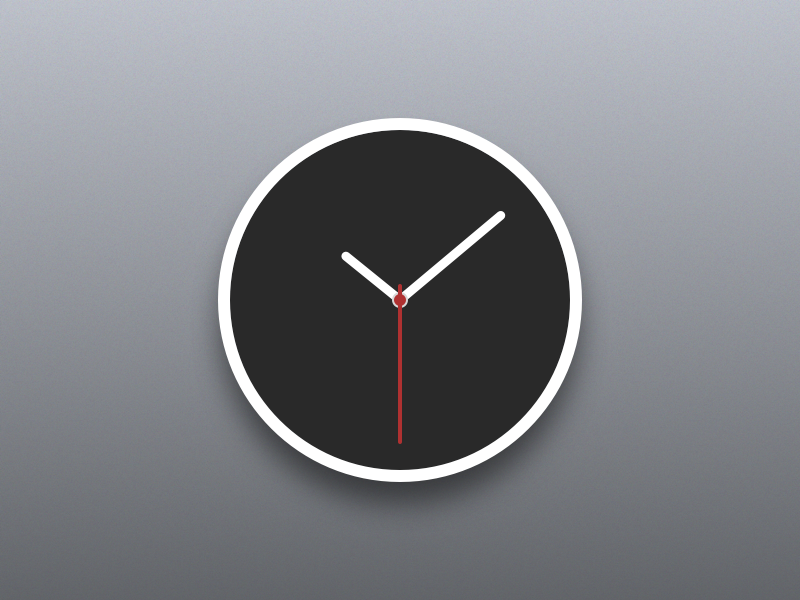 Clock by YukiHakarigoto on Dribbble