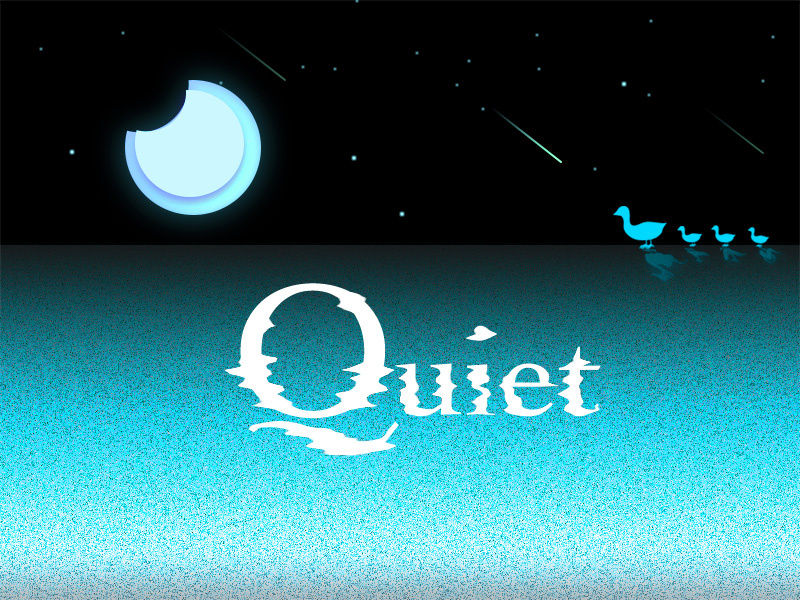 Quiet night by whi . silver . 小白银 on Dribbble
