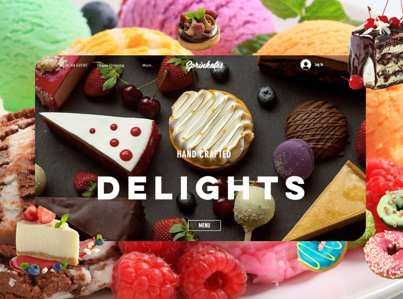 Baking and desserts website concept by Moh Láiden on Dribbble