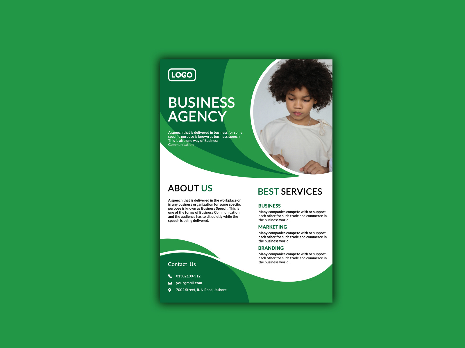 Business Flyer Design by Sobuj Chandro sorker on Dribbble