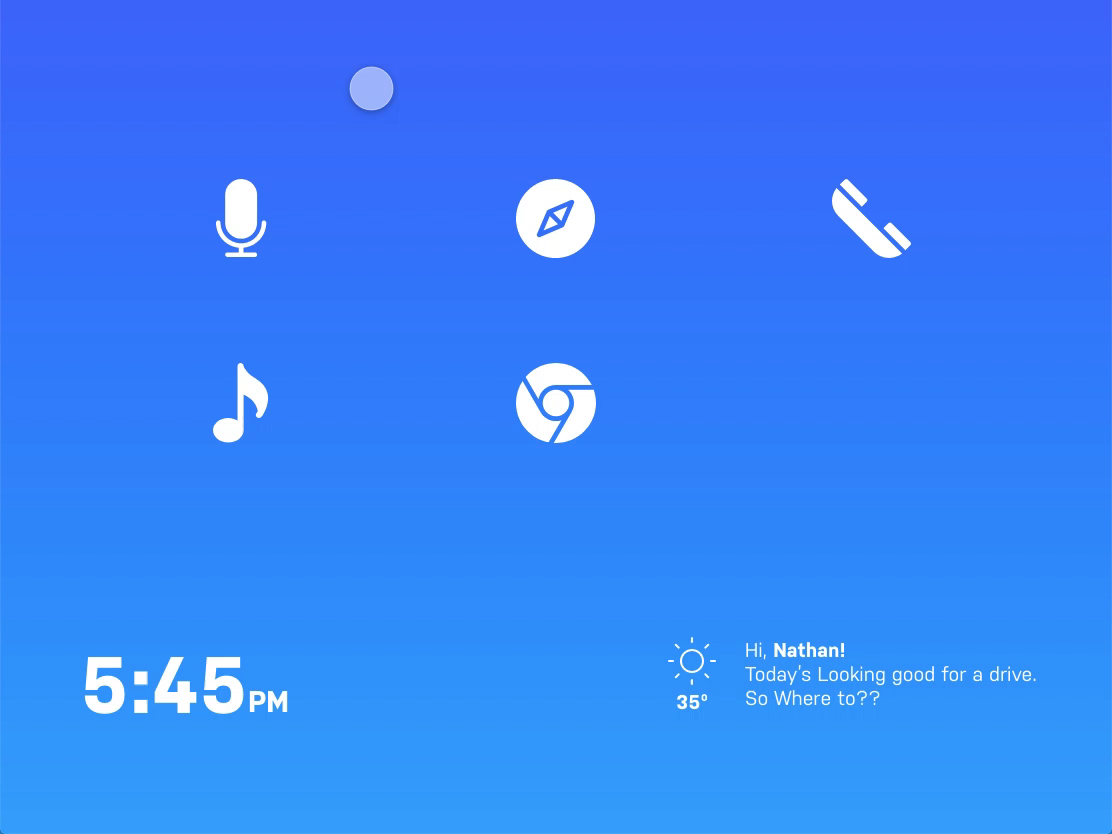 Car Interface - 034 Daily UI Challenge by Isaac Adepitan on Dribbble