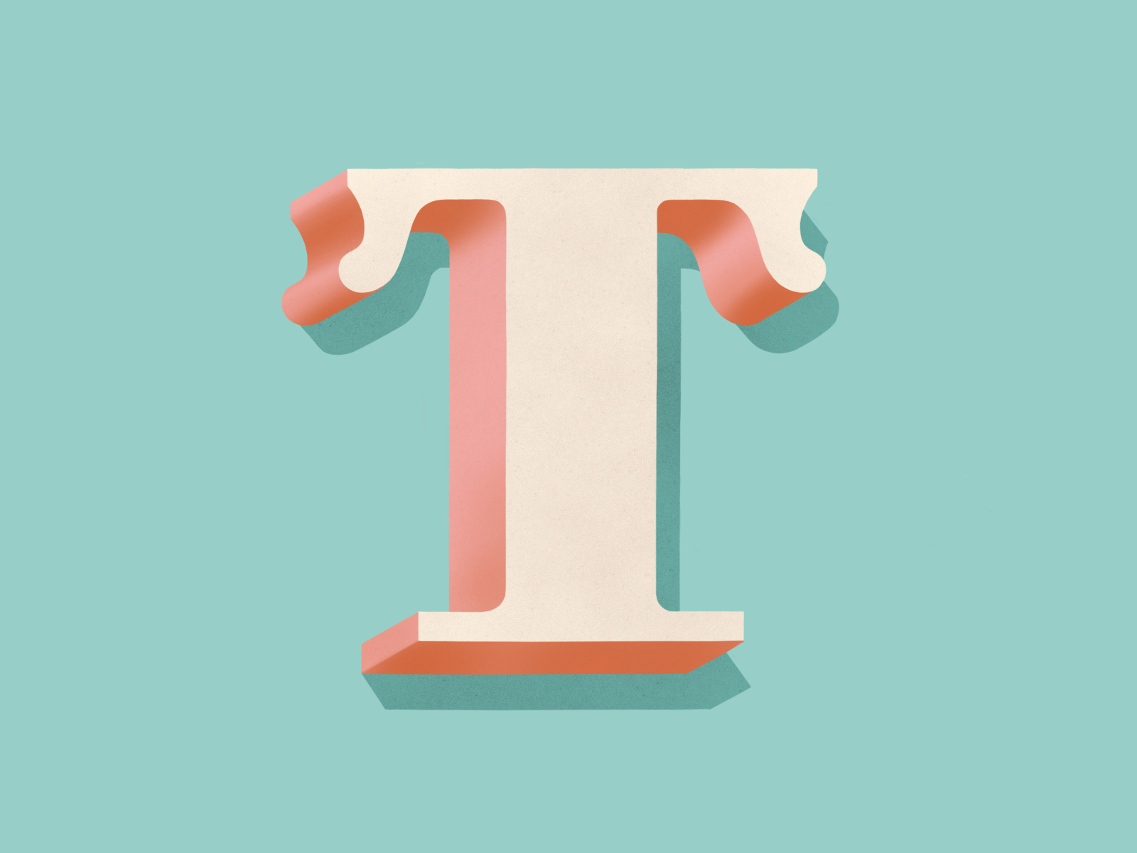 T by Claire Britt on Dribbble