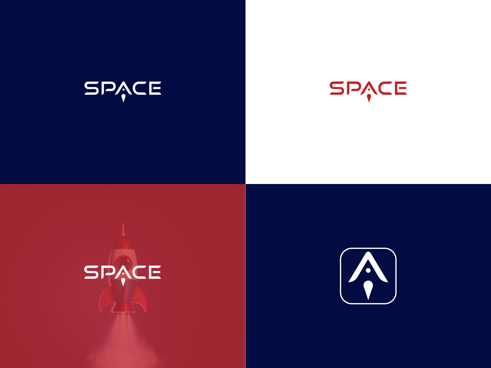 Space logo design by Uday Hossain on Dribbble
