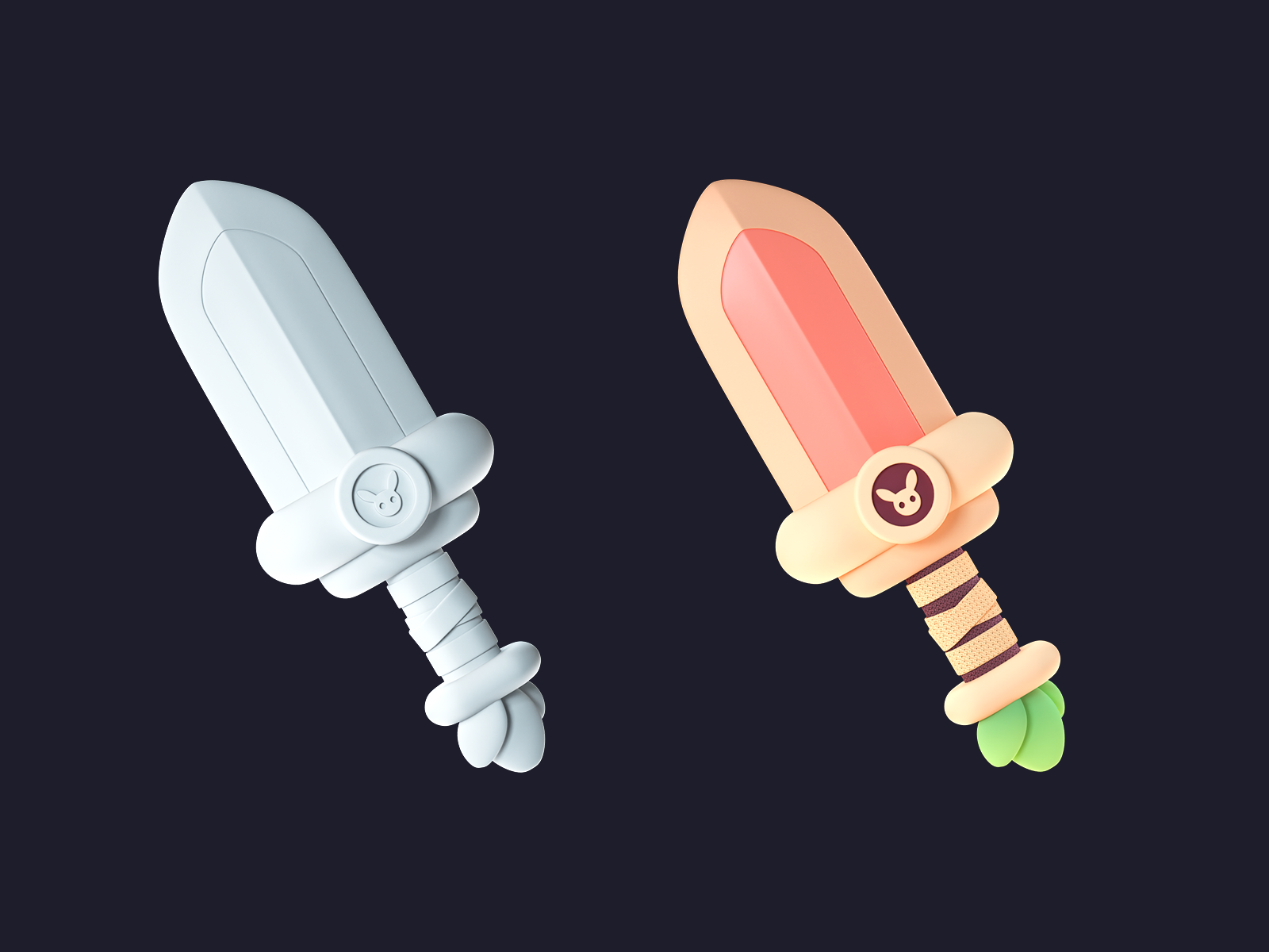 A sword icon redesign by Lostin on Dribbble
