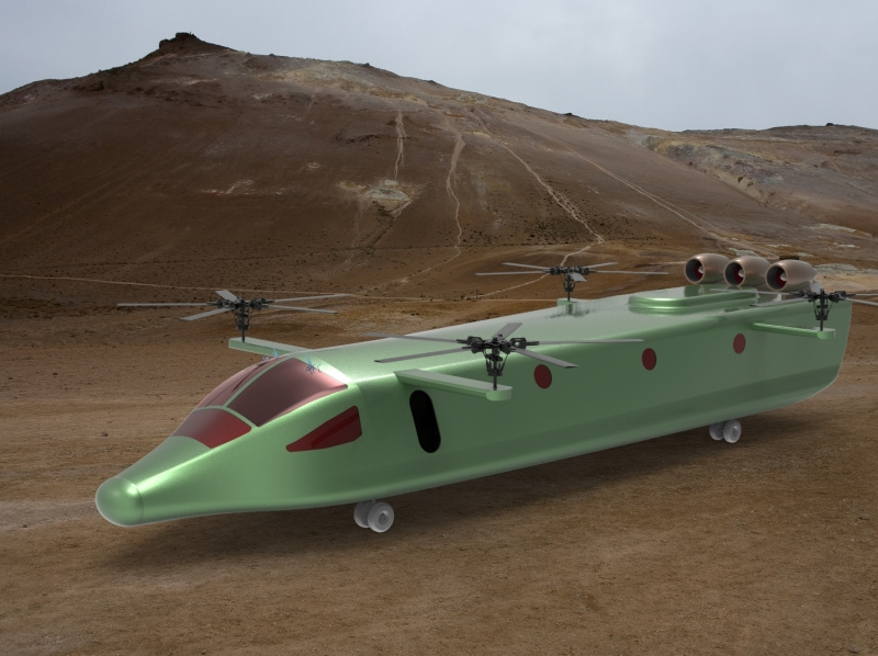 Aircraft CAD model in Solidworks : Keyshot rendered image by Ushan ...