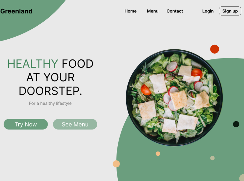 Food Project by Mélissa Cady on Dribbble