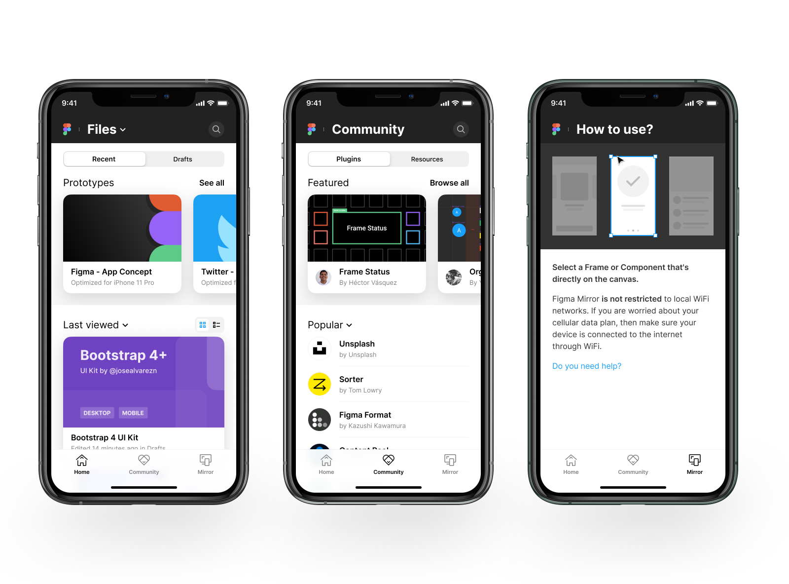 Figma App - Concept by José Alvarez on Dribbble