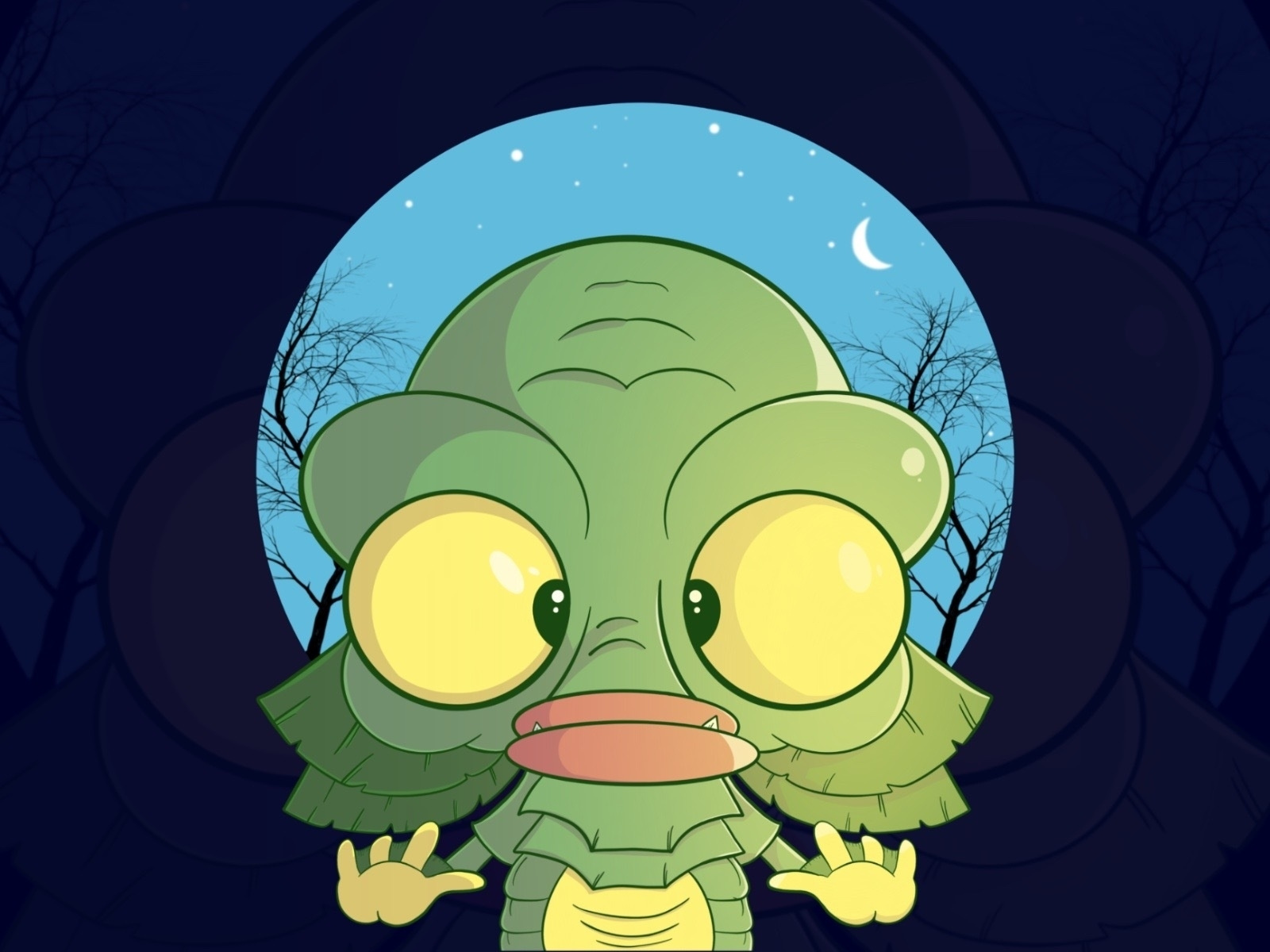 Hand Drawn Creature. by Mehshi-Art on Dribbble