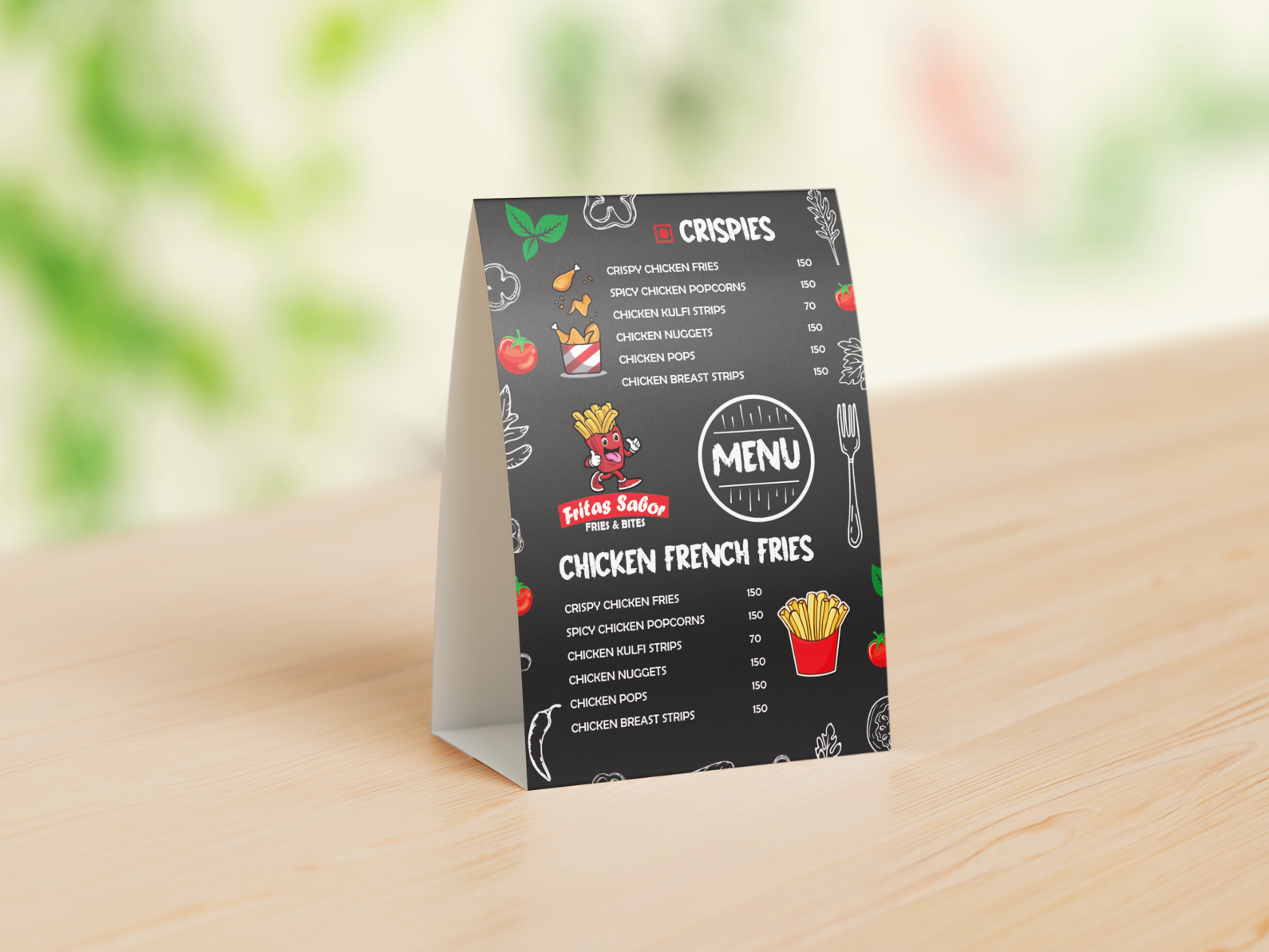Tent Card Design (Brand Identity) by Al-Salma Graphics on Dribbble