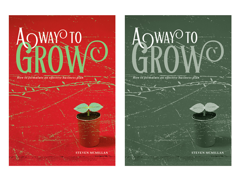 A WAY TO GROW - BOOK COVER by EDIFÉ on Dribbble