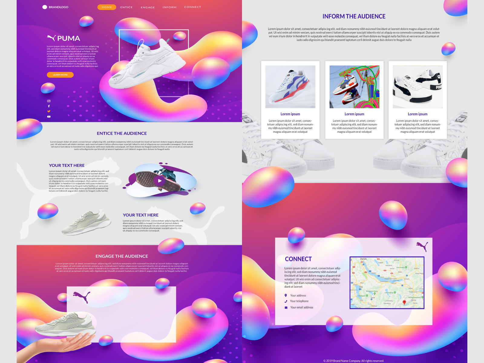 Puma Template by Petar Jovanovic on Dribbble