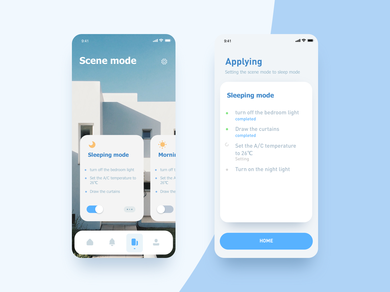 Scene Mode Setting by Leonard Kaixi on Dribbble