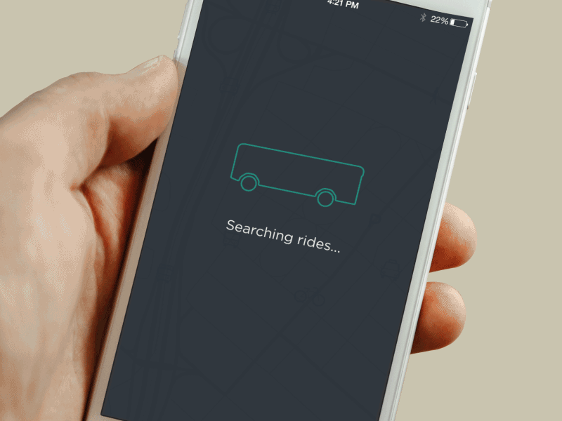 Search animation by Cristian Hurhui on Dribbble