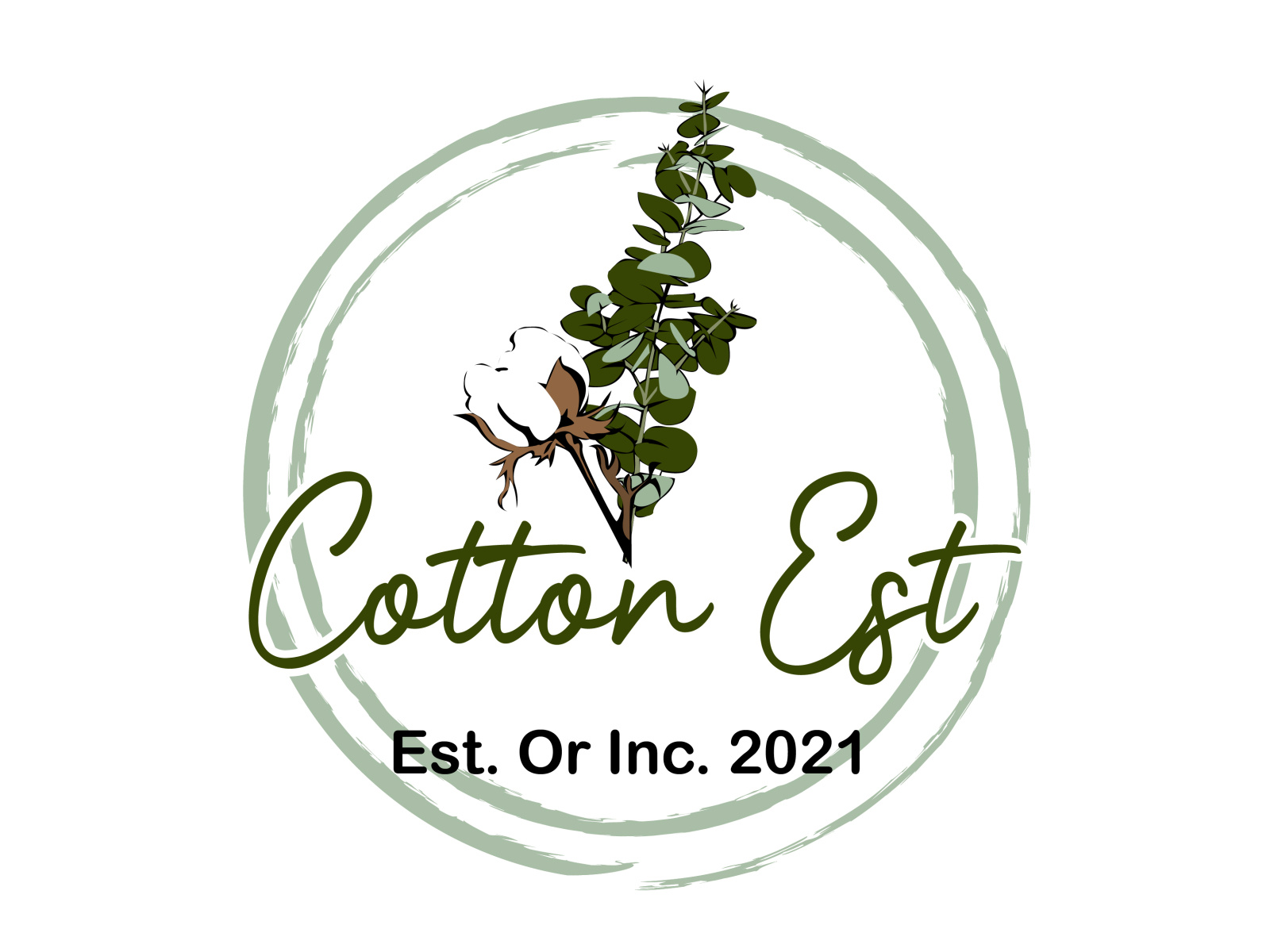 cotton tree logo by masuda072020@gmail.com on Dribbble
