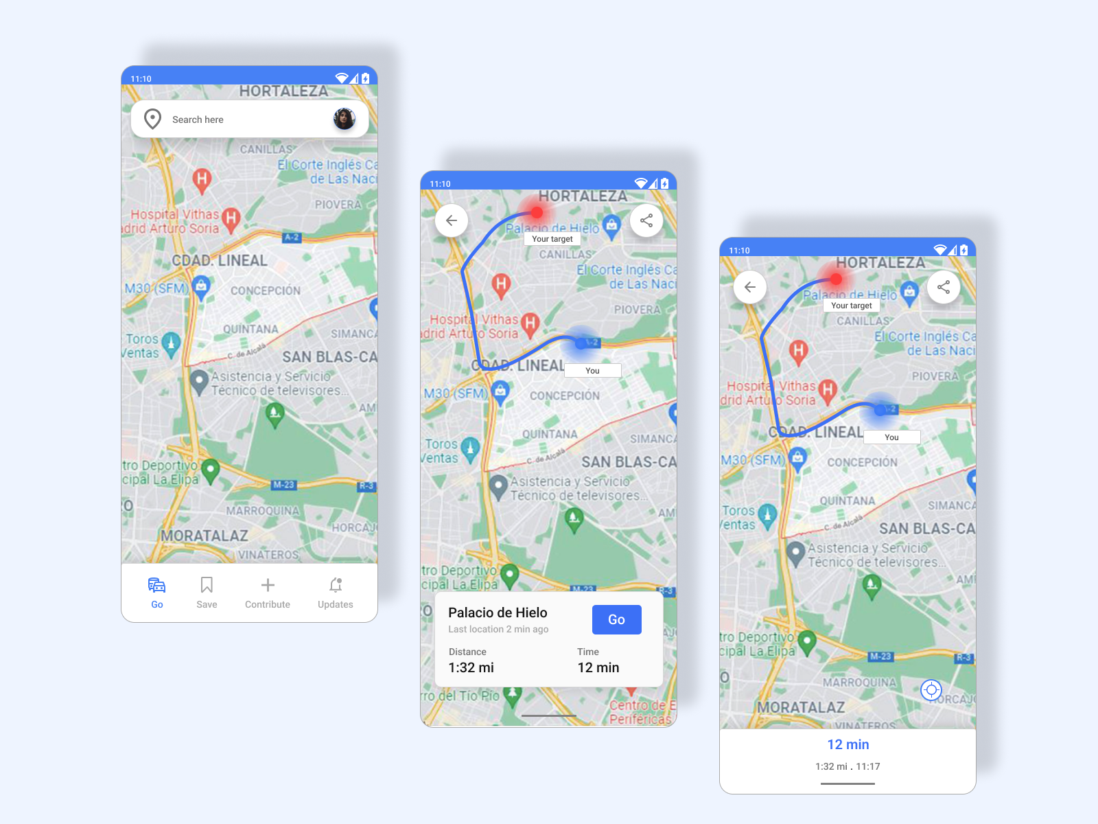 Location tracker by Monu on Dribbble