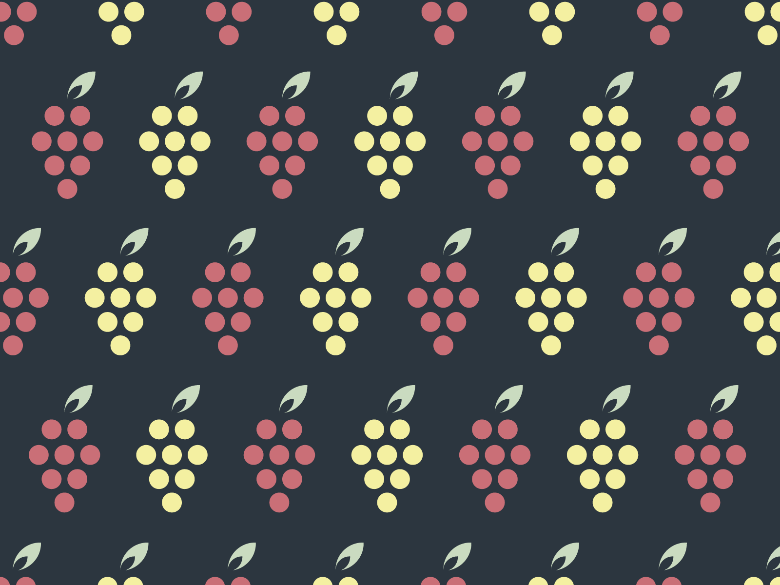 Grape patterns by Jack Royle on Dribbble