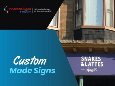 Custom Made Sign by Innovate Signs on Dribbble