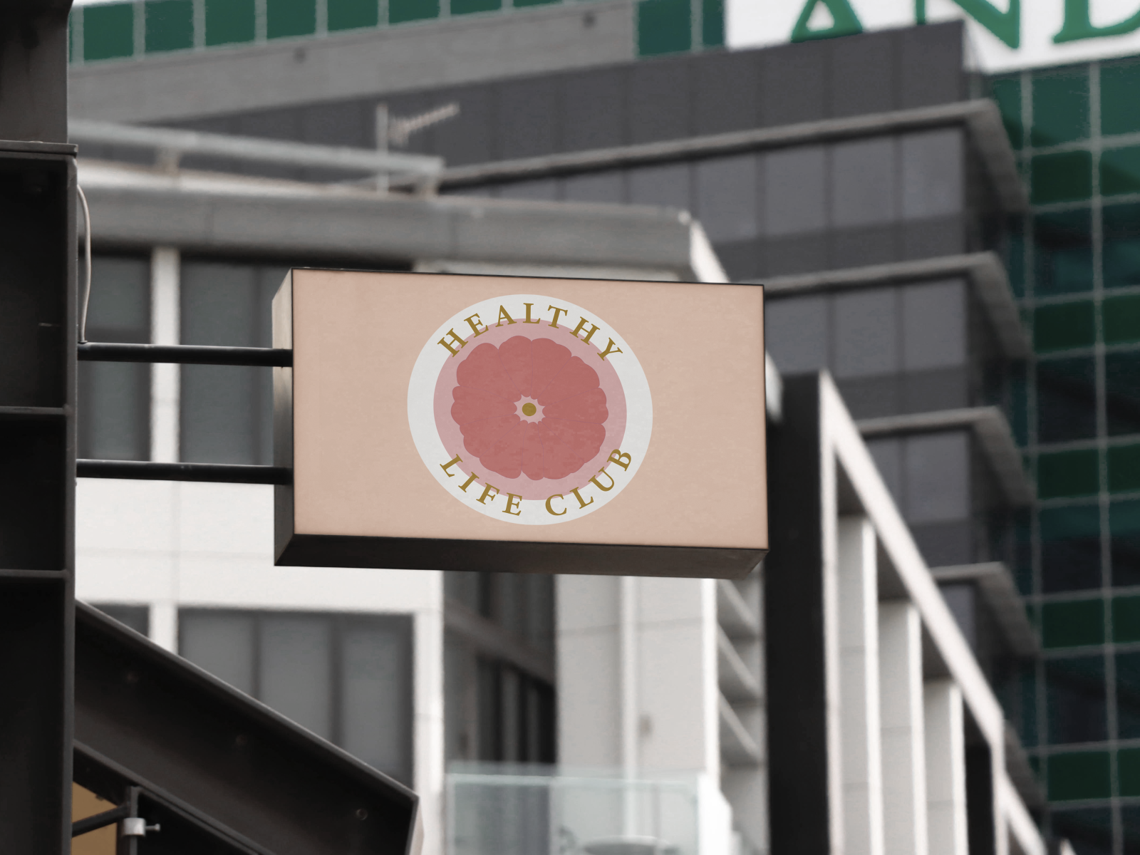 Healthy Life Club Wall Sign by Designology Store on Dribbble