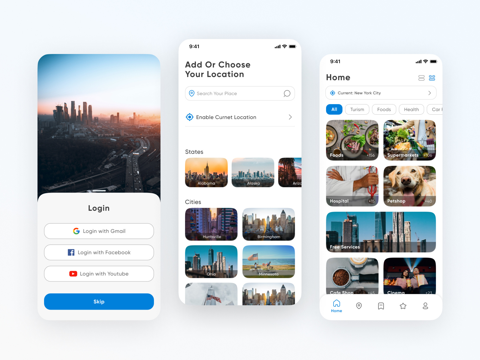 Find Place And Service by Hossein Mahmoudvand on Dribbble