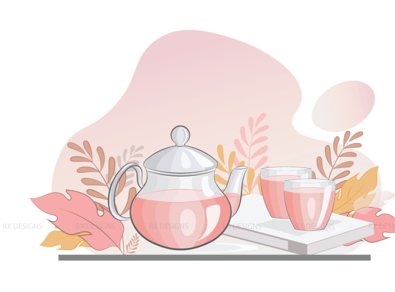 Rose Tea by Rabel K. on Dribbble