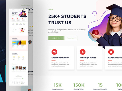 Responsive Website/Portfolio/Mobile App UI/UX Template Design by Bikrom ...